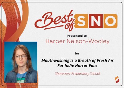 Harper Nelson-Wooley '27 Awarded for Writing | News | Shorecrest ...