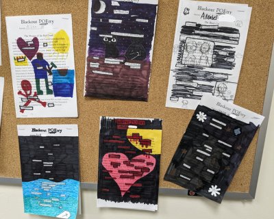 Spooky Poetry Fun in Eighth Grade | News | Shorecrest Preparatory School