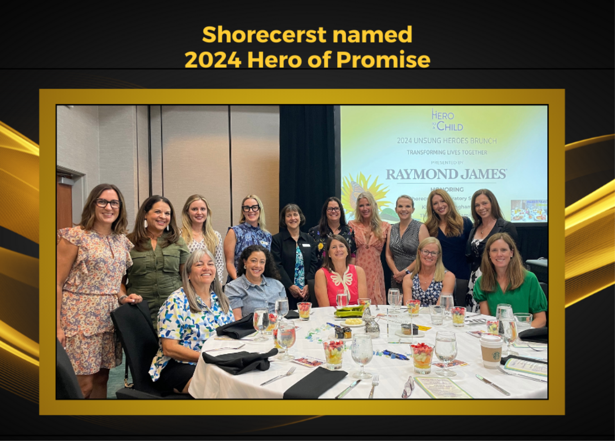 Shorecrest Recognized by Hero to a Child for 30+ Years of Service ...