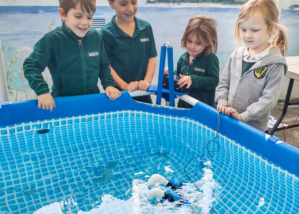 JK Students Pilot Eighth Grade ROVs | News | Shorecrest Preparatory School
