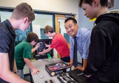 Richard Rho Honored for Excellence in STEM Teaching | News | Shorecrest ...