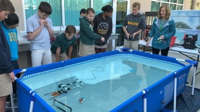 EIGHTH GRADERS BUILD UNDERWATER ROVS | News | Shorecrest Preparatory School